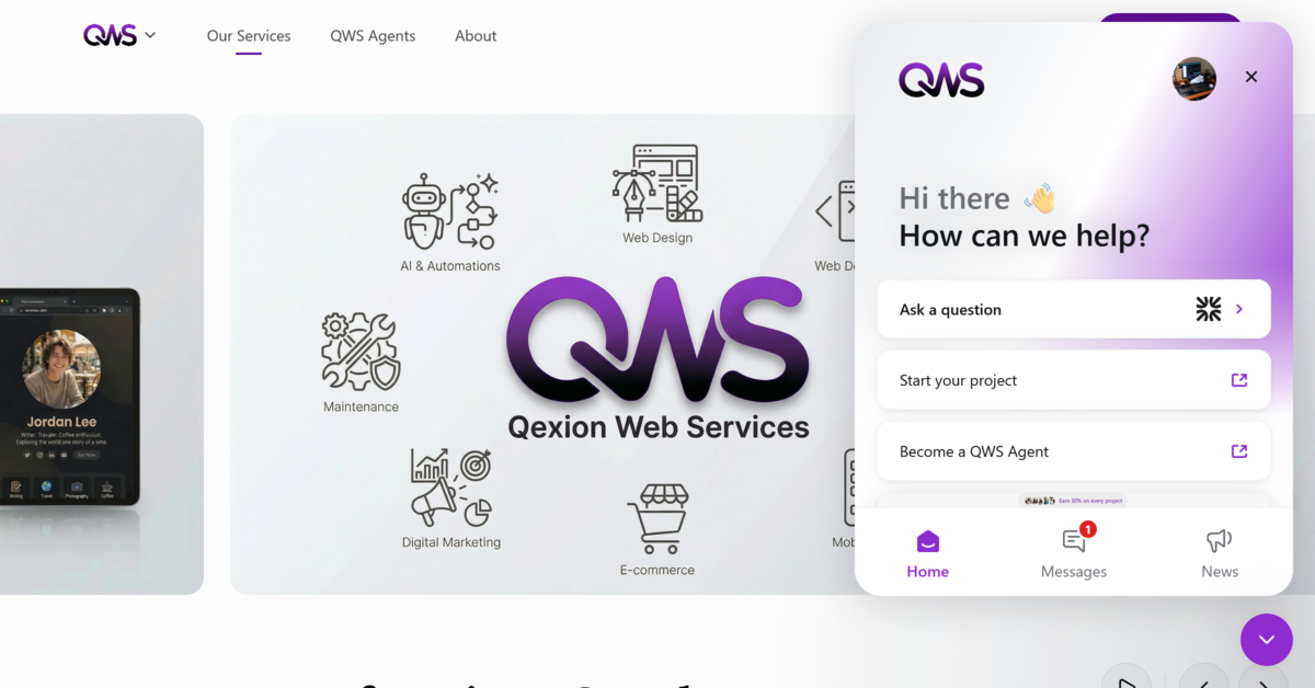 Qexion Web Services - QWS | Web & App Development Ghana